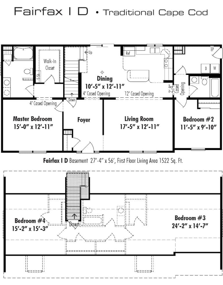 Unibilt - The Fairfax - D&W Homes